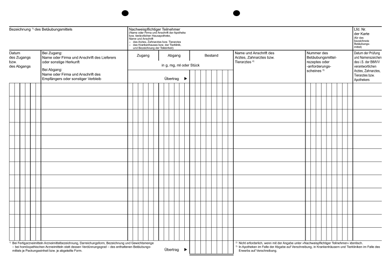 Apothekenwesen | Vordruck Leitverlag - Formularportal